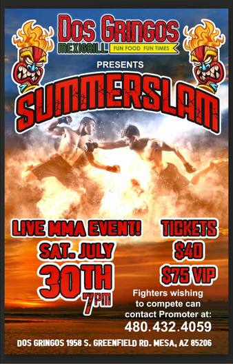 Manuel Parra vs. Brock Locnikar, Summer Slam | MMA Bout | Tapology