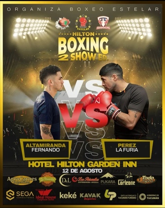 Leandro Capozucco vs. Matias Enrique Reyes, Hilton Boxing Show 2 ...