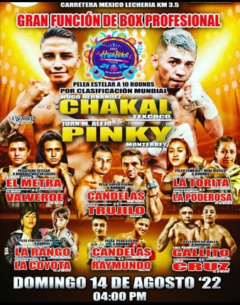 Fatima Martinez vs. Lorena Cruz, Chakal vs. Pinky | Boxing Bout | Tapology