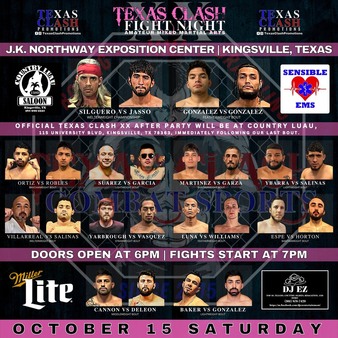 Texas Clash Bash 20 | MMA Event | Tapology