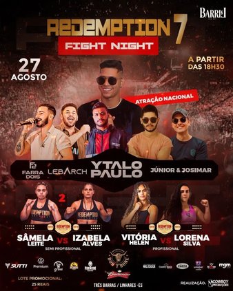 Redemption Fight Night 7 | Event | Tapology