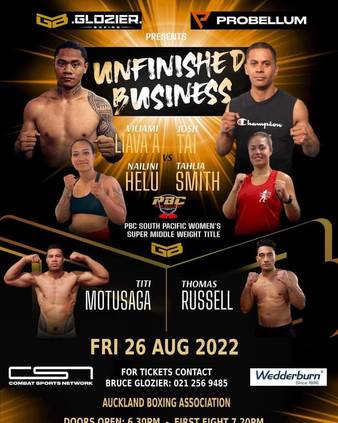 Viliami Liavaa vs. Joshua Tai, Unfinished Business | Boxing Bout | Tapology