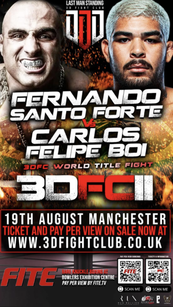 Carlos Felipe vs. Fernando Rodrigues Jr., Last Man Standing | Boxing ...