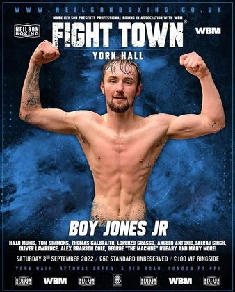 Thomas Galbraith vs. George Rogers, Fight Town York Hall (Cancelled ...