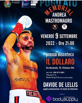 Pugilato Memorial Andrea Mastromauro | Boxing Event | Tapology
