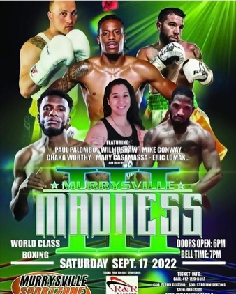 Paul Palombo vs. Antonio Castillo Jr., Murrysville Madness III | Boxing ...