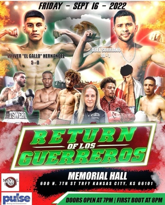 Misael Reyes vs. Hieu Huynh, Return of Los Guerreros | Boxing Bout ...