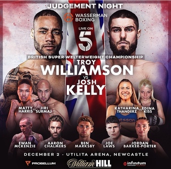 Matty Harris vs. Jiri Surmaj, Williamson vs. Kelly | Boxing Bout | Tapology