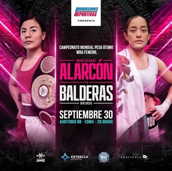 Monserrat Alarcon vs. Brenda Balderas, Alarcon vs. Balderas | Boxing ...