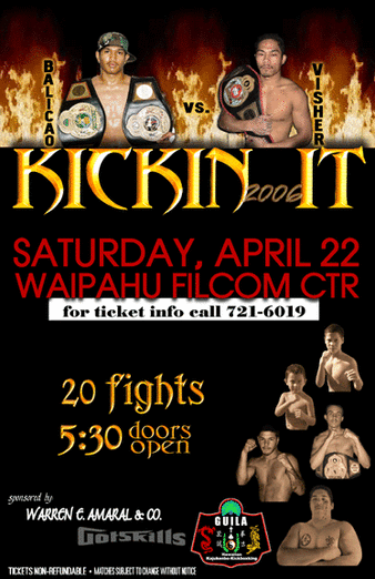 Hawaii's Most Wanted: Kickin' It 2006 (Stage 3) | Kickboxing Event ...