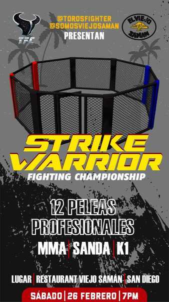 Strike Warrior | MMA Event | Tapology