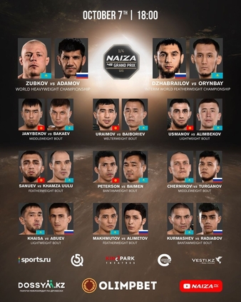 Naiza FC 45: Grand Prix 1/4 | MMA Event | Tapology