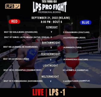 Samuel Lalthlamuana vs. V Lalchhuanawma, LPS Pro Fight 2022 ...