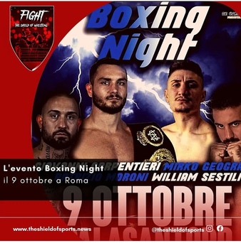 Mirko Geografo vs. Giuseppe Rauseo, L'Evento Boxing Night | Boxing Bout ...