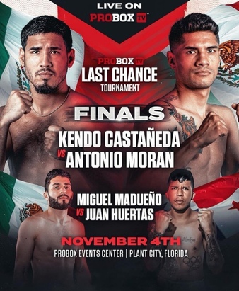 Daniel Blancas vs. Carlos Cruz, Last Chance Tournament Finals | Boxing ...
