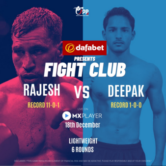 Rajesh vs Deepak | Boxing Event | Tapology