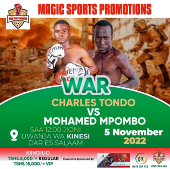 Tondo vs Mpombo | Boxing Event | Tapology
