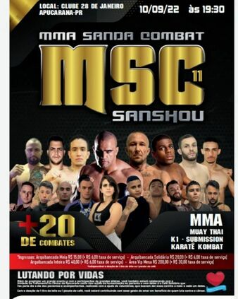 Marcelo Alejandro Nuñez Sparling vs. Mario Fumagalli, MMA Sanda Combat ...