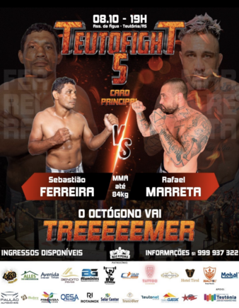 Lucas Santanna vs. Cristian Daniel Rosa, Teuto Fight 5 | MMA Bout ...