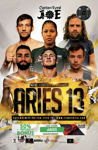 Nick Golden vs. Tyler Huff, Aries Fight Series 13 | MMA Bout | Tapology