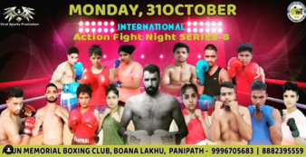Action Fight Night Series 8 | Boxing Event | Tapology