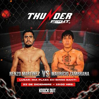 Thunder Fight 40: Bolivia | MMA Event | Tapology