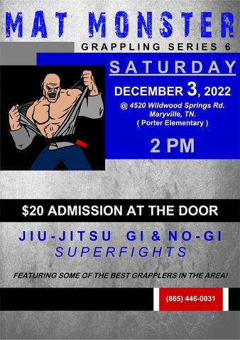 Mat Monster Grappling Series 6 | Grappling Event | Tapology