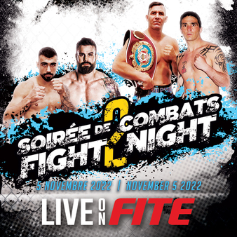 Tony Laramie vs. Maxime Lepage, Soiree de Combat Fight Night 2 | Boxing ...