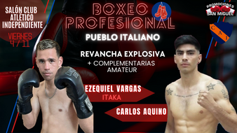 Vargas vs. Aquino 2 | Boxing Event | Tapology