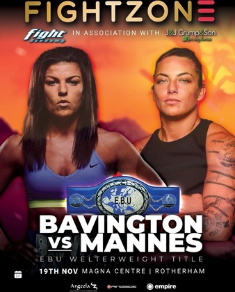 Kirstie Bavington vs. Naomi Mannes, Bavington vs. Mannes | Boxing Bout ...