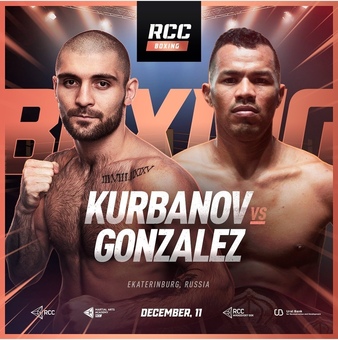 RCC Boxing Night: Kurbanov vs. Gonzalez | Boxing Event | Tapology