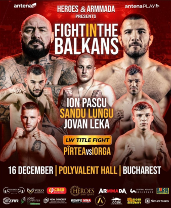 Alexandru Lungu vs. Gyula Szuhanyi, HFL 6 & ARMMADA 3 | MMA Bout | Tapology