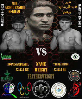 Kamalkhil vs Ahmadi | Boxing Event | Tapology