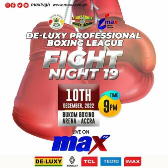 Fight Night 19: DeLuxy Professional Boxing League | Boxing Event | Tapology