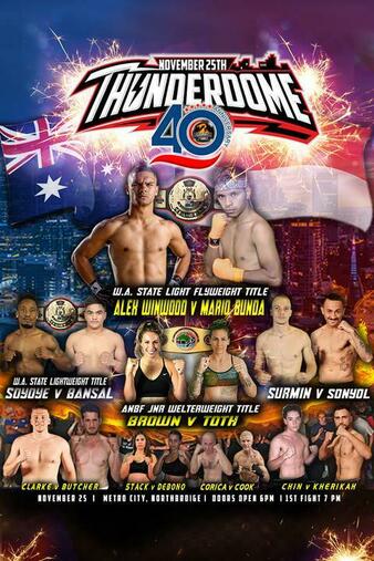 Thunderdome 40 | Boxing Event | Tapology