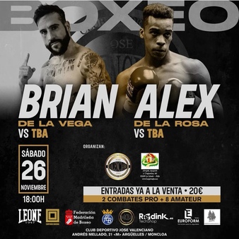 Brian De la Vega vs. Santos Medrano, Boxeo | Boxing Bout | Tapology