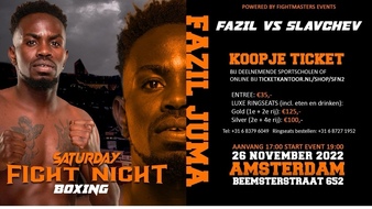 Saturday Night Fights | Boxing Event | Tapology