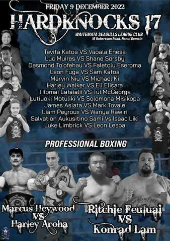 Marcus Heywood vs. Harley Love, HardKnocks 17 | Boxing Bout | Tapology