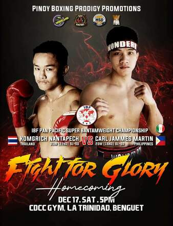 MJ Uduna vs. Jomar Borbon, Fight for Glory | Boxing Bout | Tapology