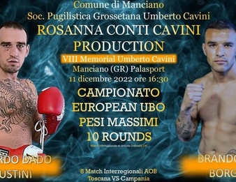 Giustini vs. Borg | Boxing Event | Tapology