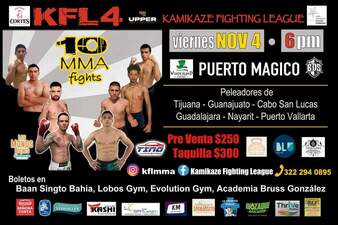 Alex Garzon vs. Manuel Mayorquin, Kamikaze Fight League 4 | MMA Bout ...