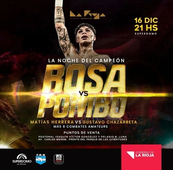 Rosa vs. Pombo | Boxing Event | Tapology
