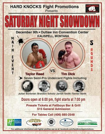 Hard Knocks: Saturday Night Showdown | Event | Tapology