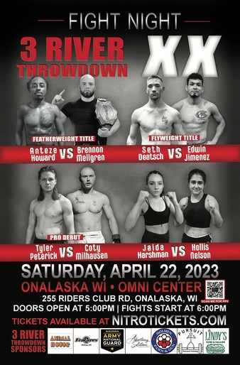 3 River Throwdown 20 | MMA Event | Tapology