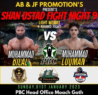 Shan Ustad Fight Night 9 | Boxing Event | Tapology