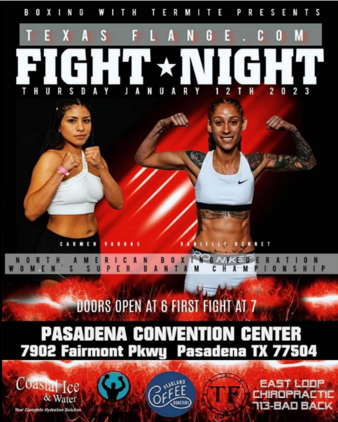 Dariel Duquesne vs. Steven Lyons, Texas Fight Night | Boxing Bout ...