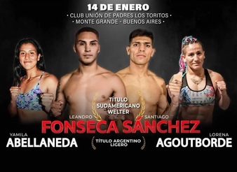 Yamila Abellaneda vs. Lorena Agoutborde, Fonseca vs. Sanchez | Boxing ...