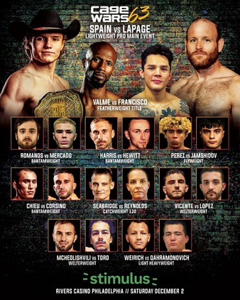 Cage Wars 63 | MMA Event | Tapology