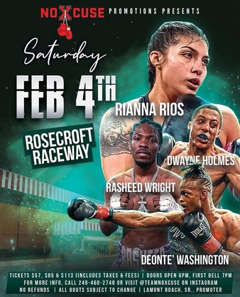 Rianna Rios vs. Brittany Sims, Rios vs. Garbatt | Boxing Bout | Tapology