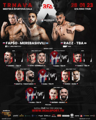 RFA Ring Tour | Boxing & Muay Thai Event | Tapology
